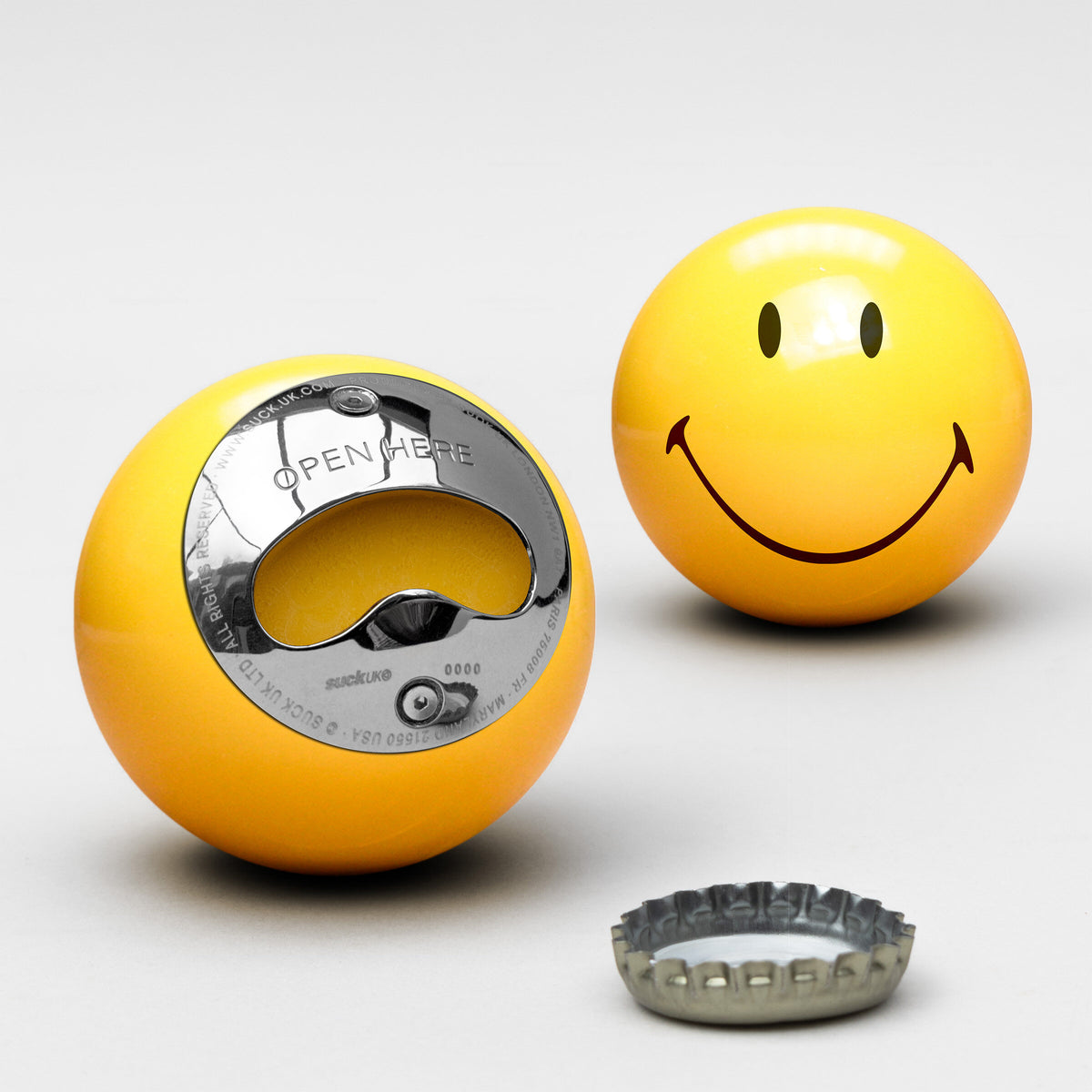 Smiley X Suck UK Smiley Bottle Opener– The Projekt Store